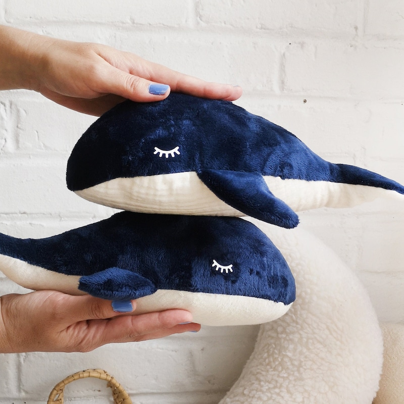 Whale Plush - Etsy