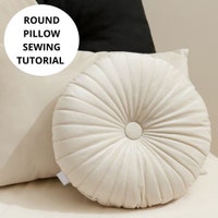 Round Pillow - Etsy