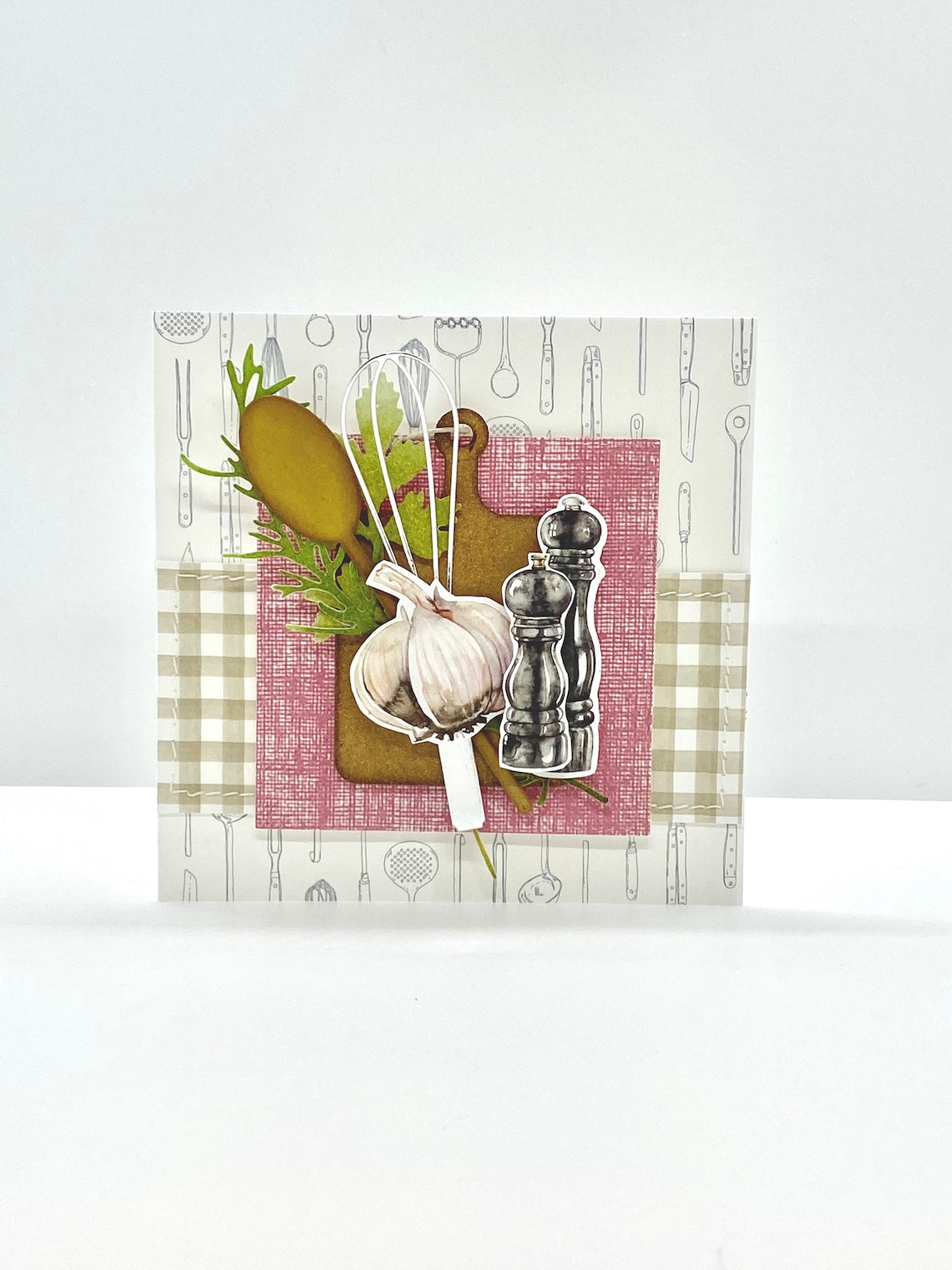 Handmade Chef Card Cooking Inspired Kitchen Tools - Etsy