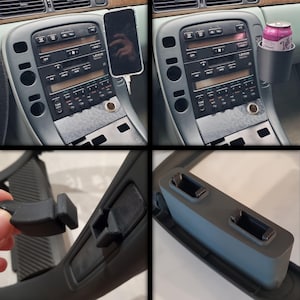 Modular Phone Mount & Cupholder for 1992-2000 Lexus SC300 / SC400 - Etsy