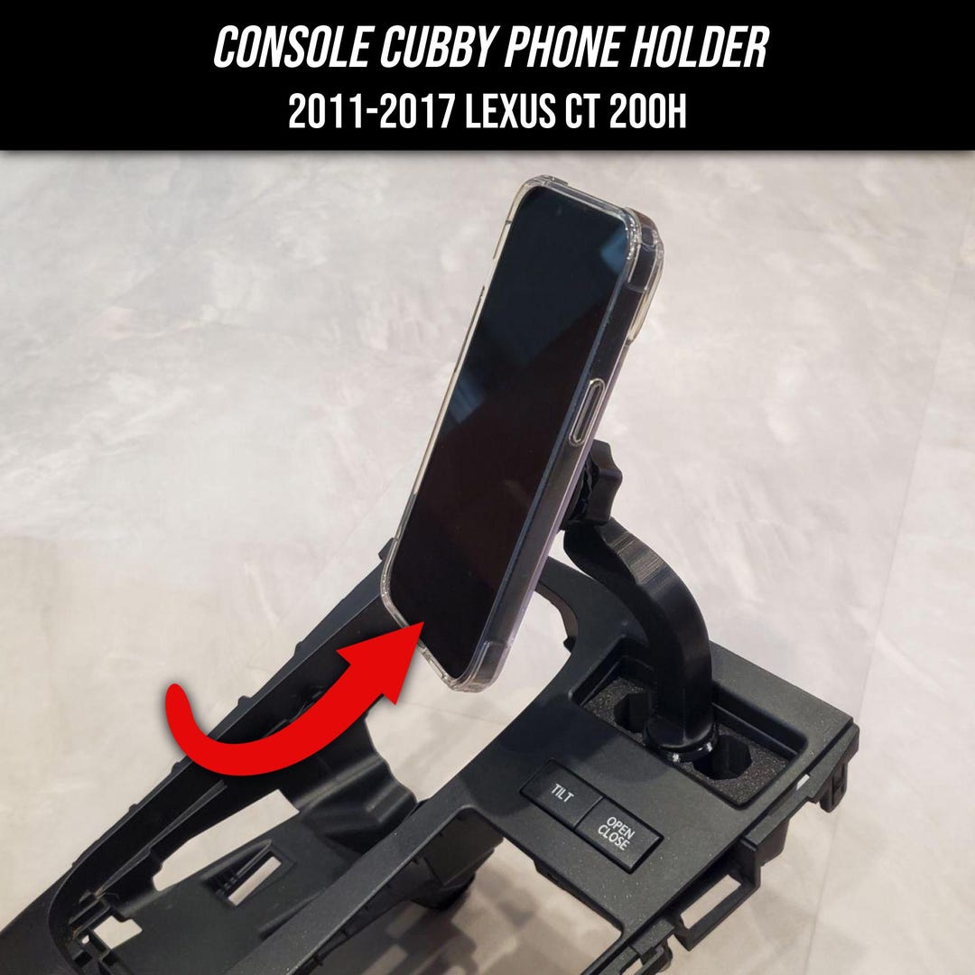 Console Cubby Phone Holder for 2011-2017 Lexus CT 200h - Etsy