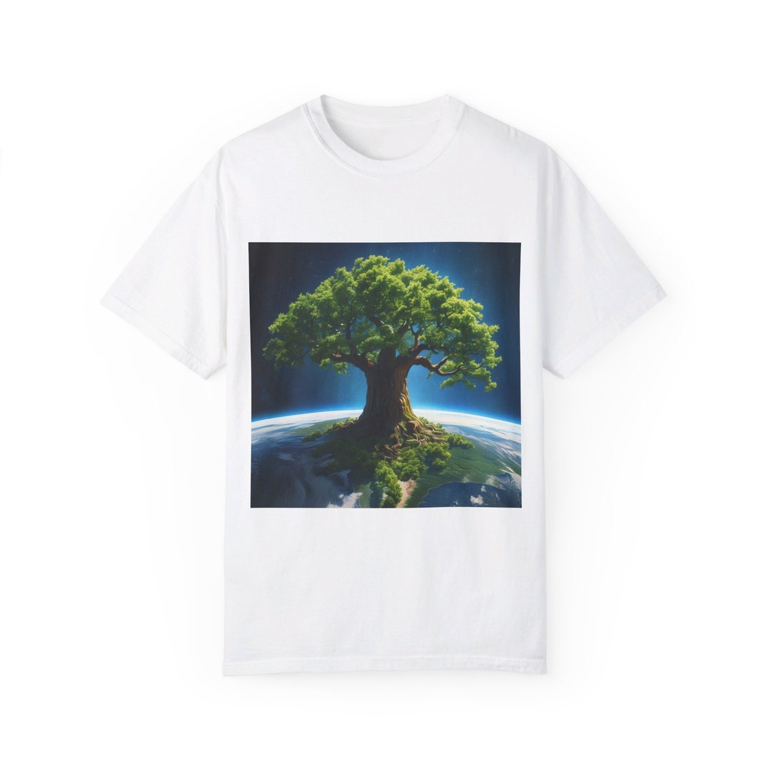 World Tree Design Logo, Custom Graphic Tee, Custom Design Art ...