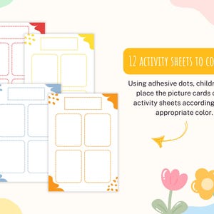 Color Matching Activity for Kids, Preschool Montessori Colors ...