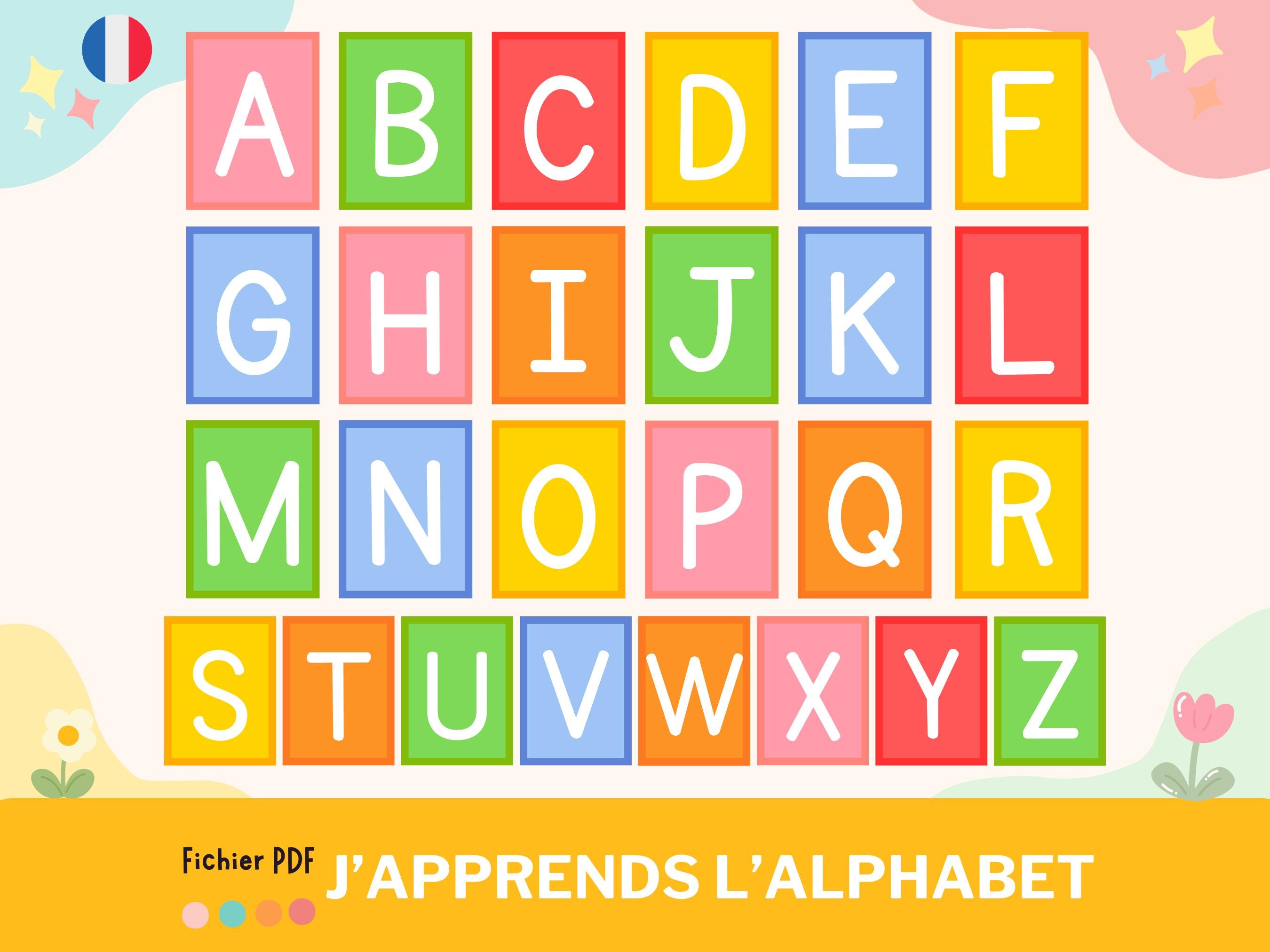 Lettres Majuscules Imprimables