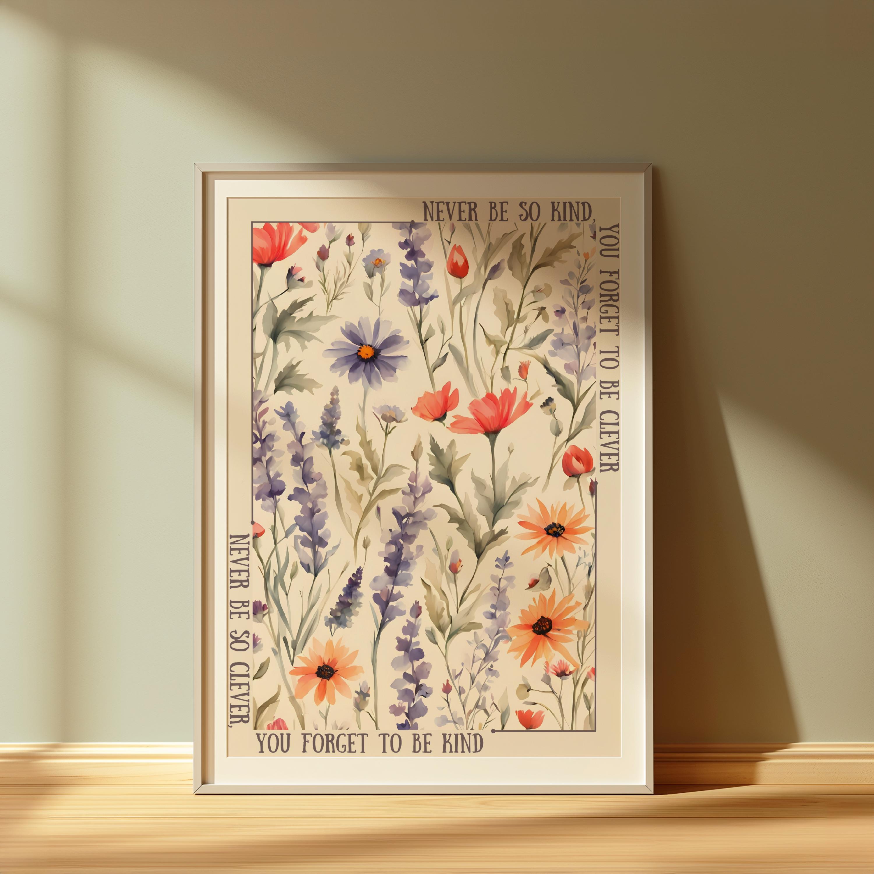 Marjorie Poster, Marjorie Lyrics, Floral Digital Print, Never Be so ...