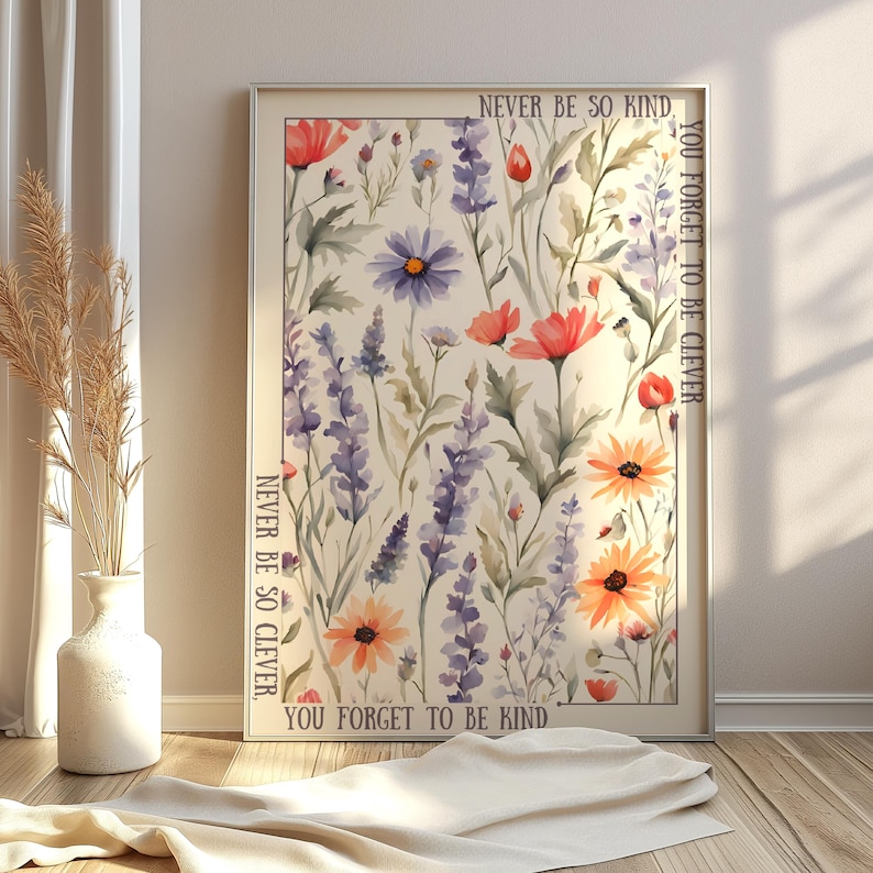 Marjorie Poster, Marjorie Lyrics, Floral Digital Print, Never Be so ...