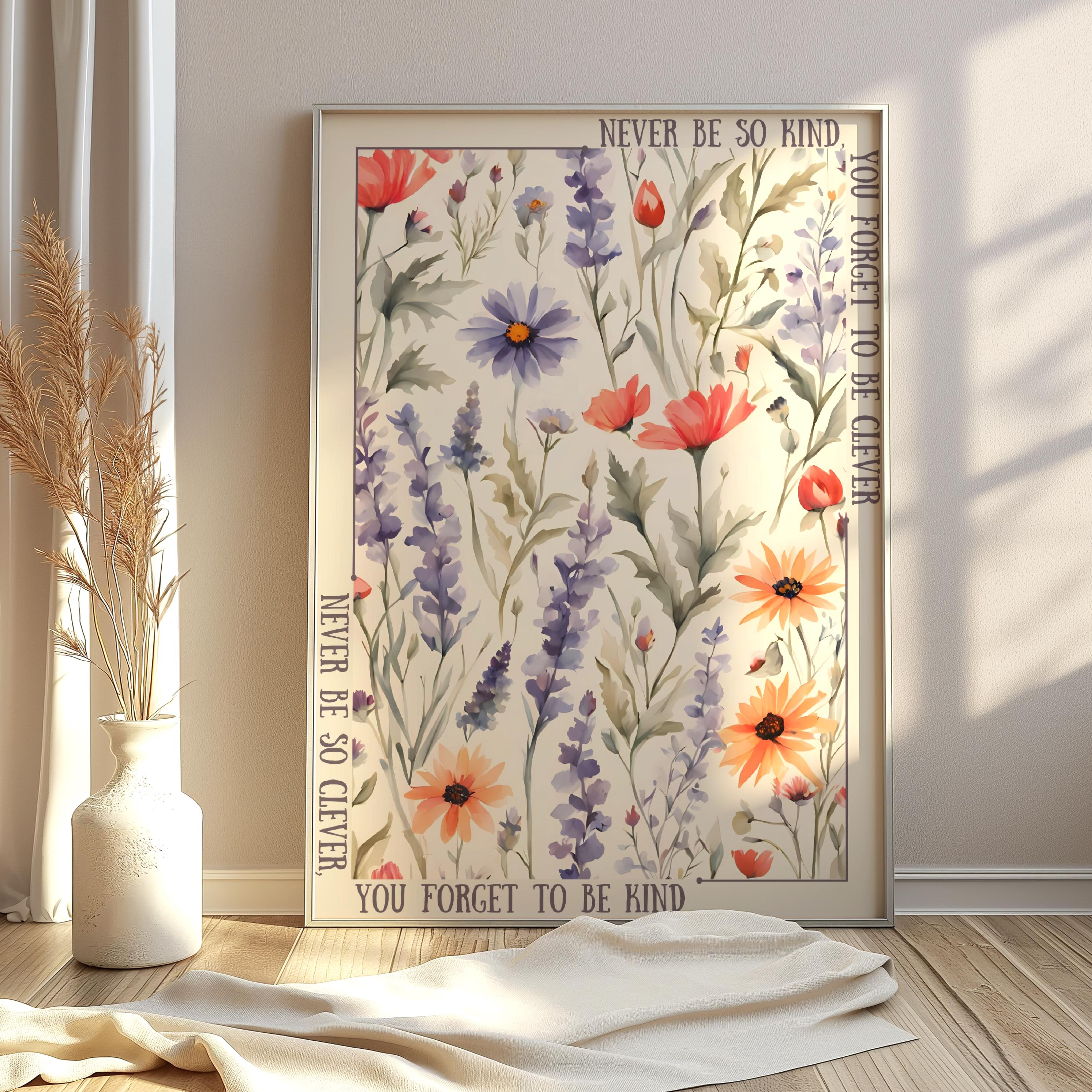 Marjorie Poster, Marjorie Lyrics, Floral Digital Print, Never Be so ...