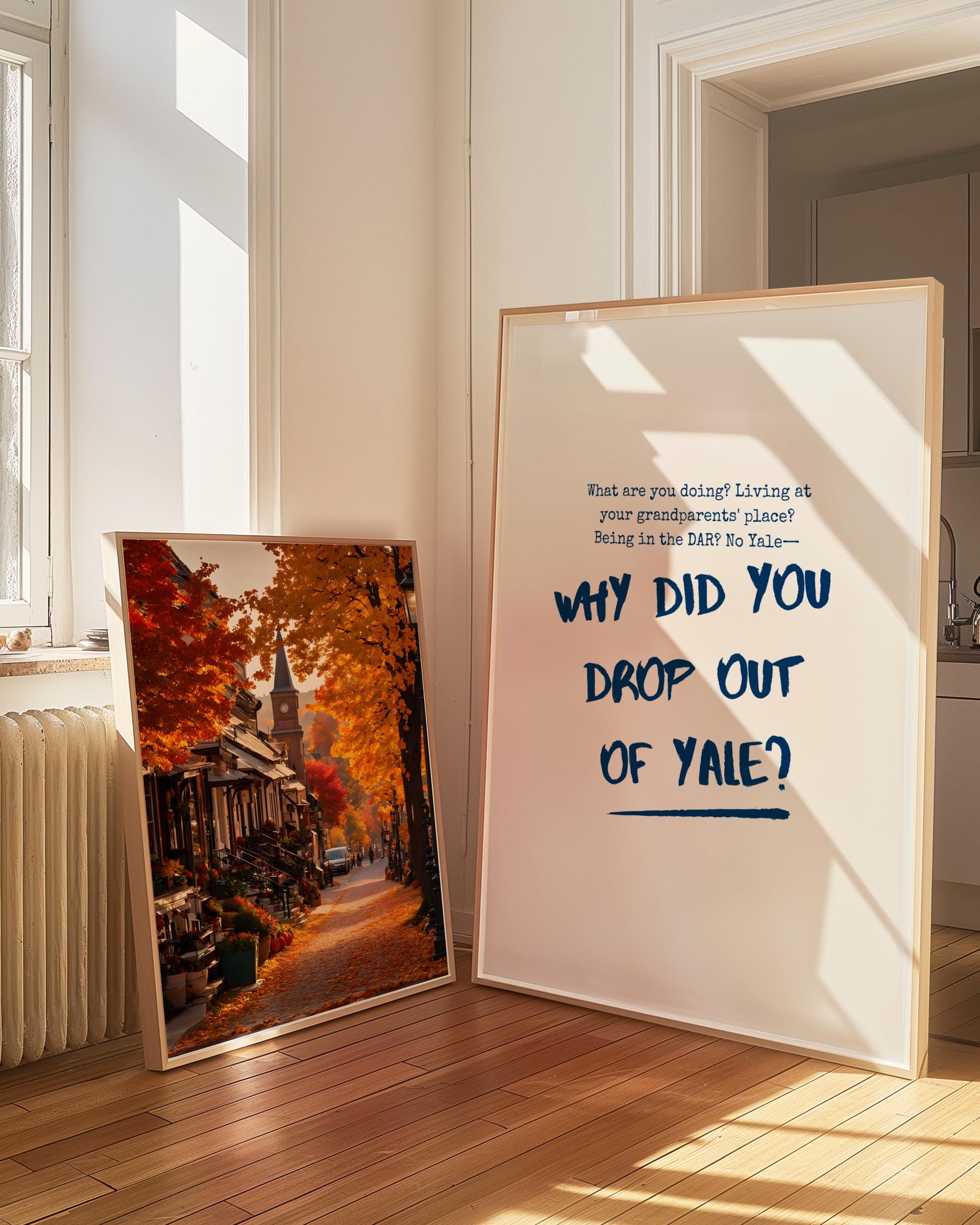 Gilmore Girls Quote Digital Print – "why Did You Drop Out of Yale ...