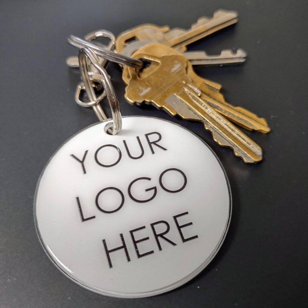 Custom QR Code Keychain | Business Card Alternative for Marketing ...