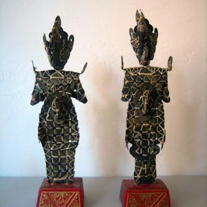 Vintage Balinese Kepeng Dewi Sri Ceremonial Coin Statues | Etsy