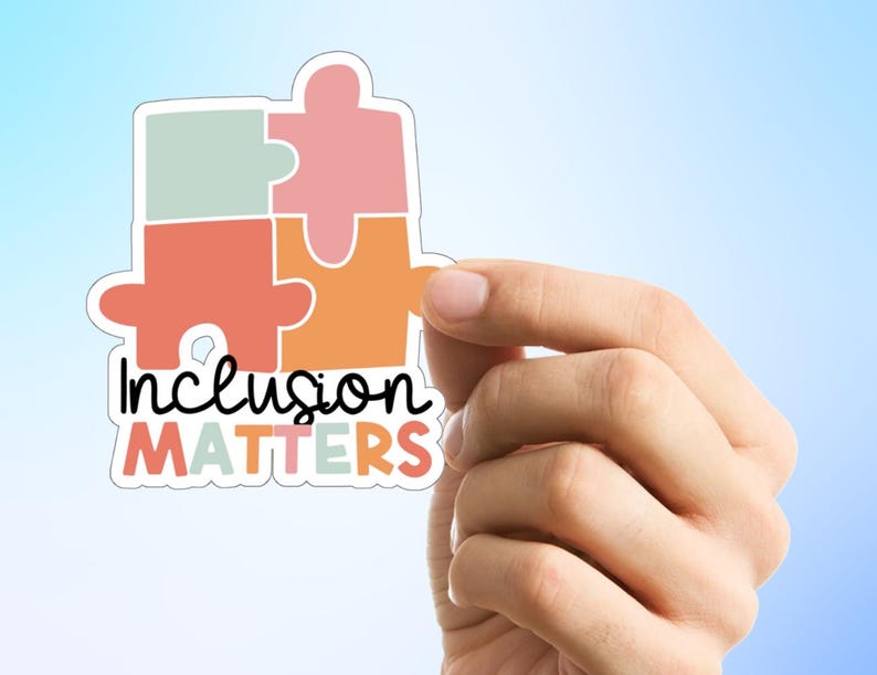 Inclusion Matters Sticker, Behavior Analysts, Special Education, Vinyl ...