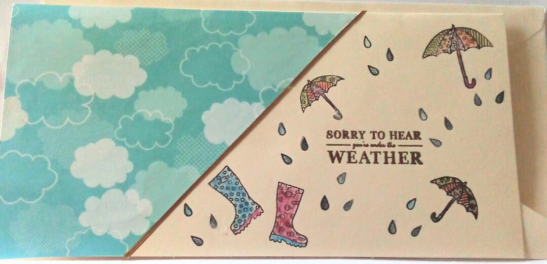 Get Well Handmade Bespoke One off Card - Etsy