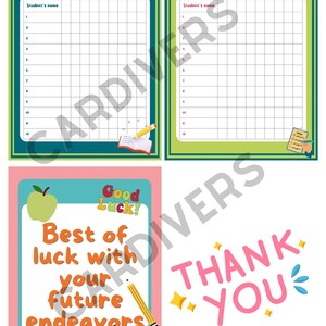 Teacher Planner 2024-2025 Printable 35 Pages High Quality Colorful ...