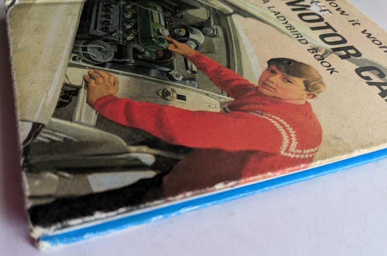 How It Works: the Motor Car - Vintage Ladybird Hardback Book - Etsy