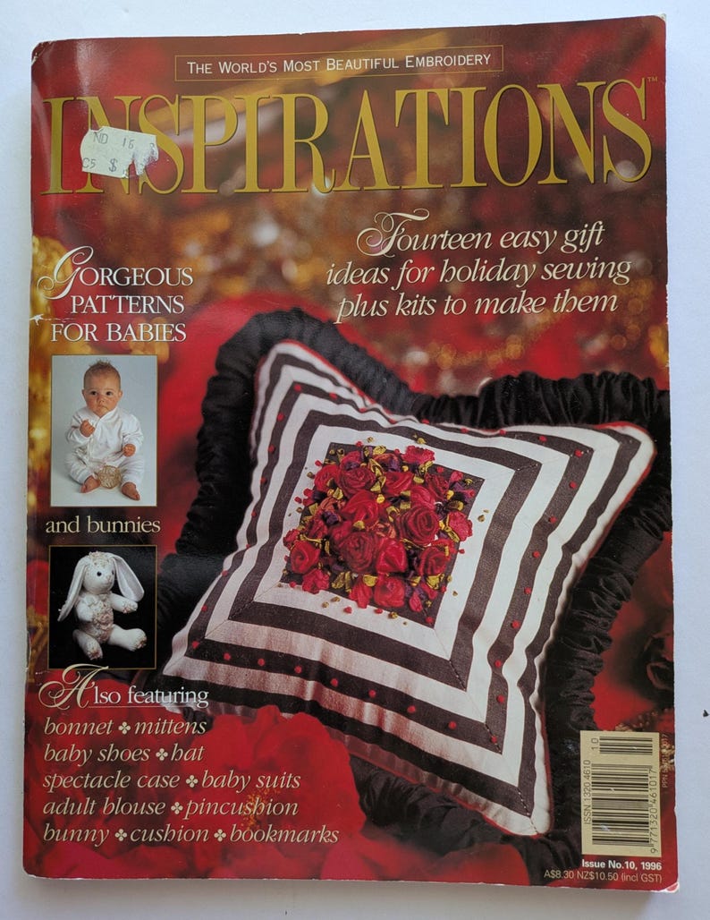 Australian Inspirations Embroidery Magazine: Issue 10, 1996 With ...