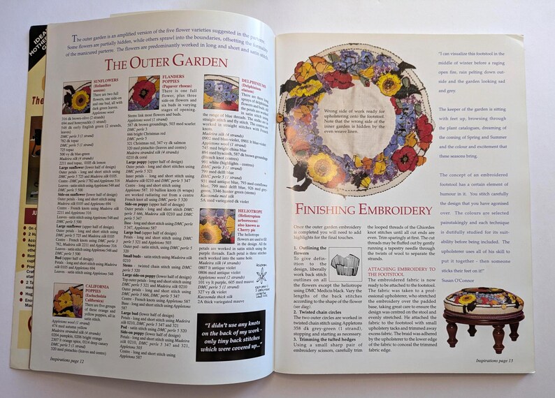Australian Inspirations Embroidery Magazine: Issue 3, 1994 With ...