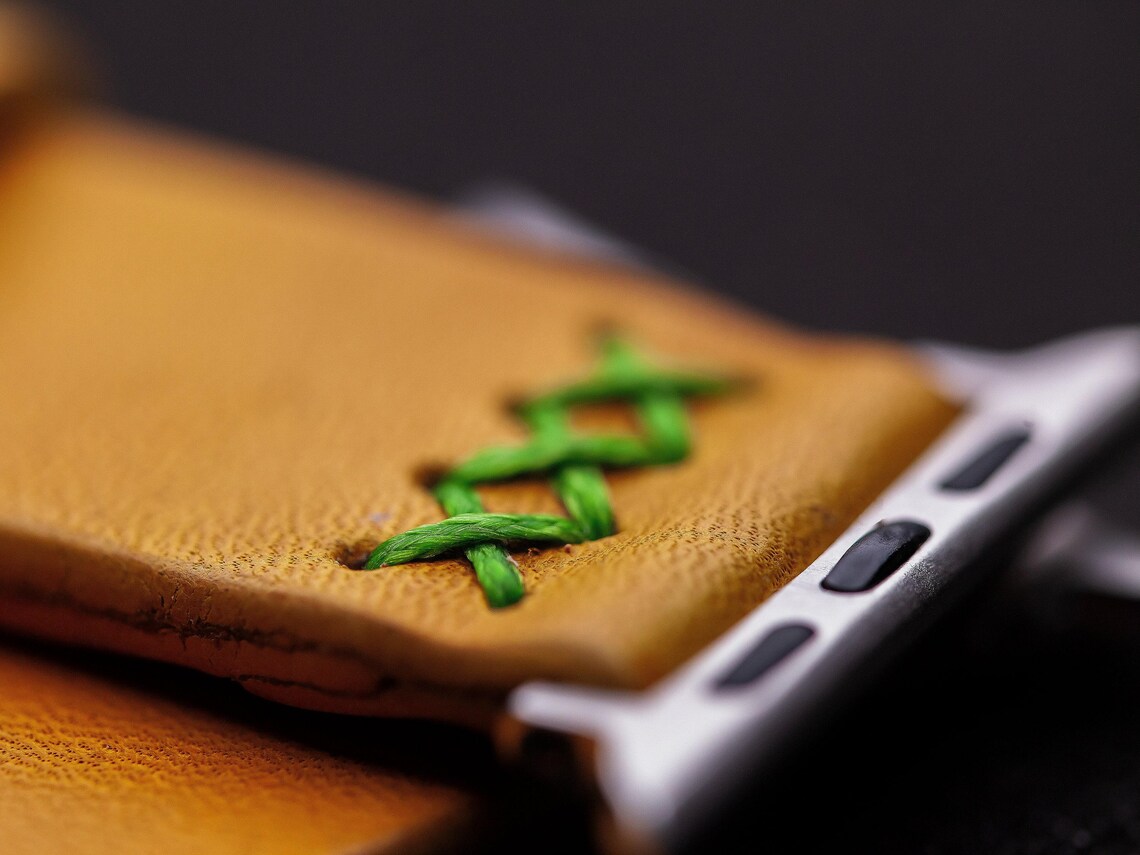 Create Your Unique Apple Watch Strap Handcrafted 38, 40, 41, 42, 44, 45 ...