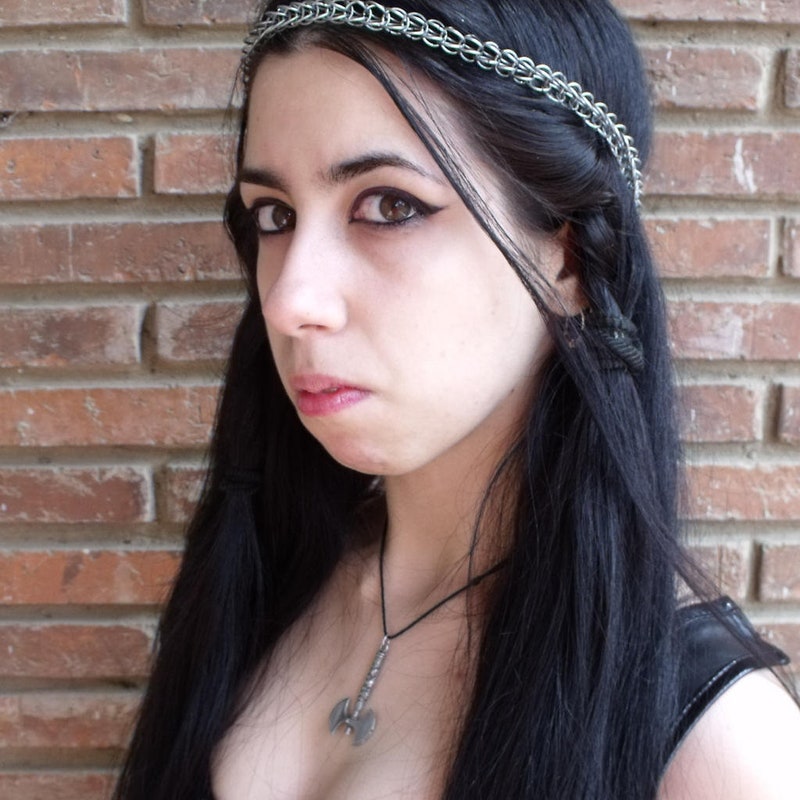 Chainmail Headdress - Etsy