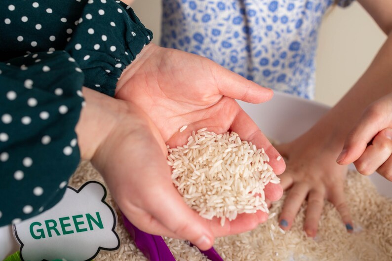 Loose Parts Color Sorting Sensory Kit | Sensory Play Kit | Montessori ...