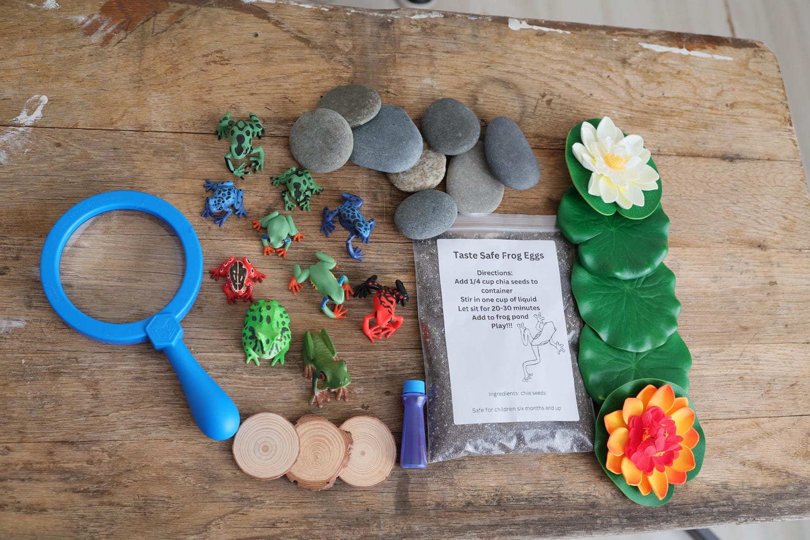 The Frog Pond Sensory Kit | Sensory Play Kit | Montessori Play Kit ...