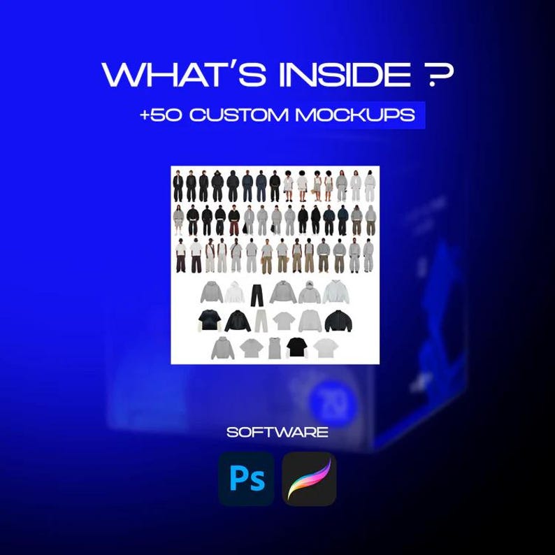 ULTIMATE Models Pack (70 MOCKUPS) - Etsy