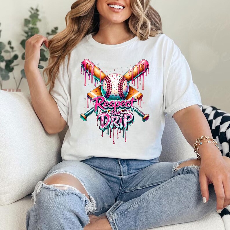 Baseball Ice Cream Drip PNG, Drippy Baseball Mom, Ice Cream Sprinkle ...