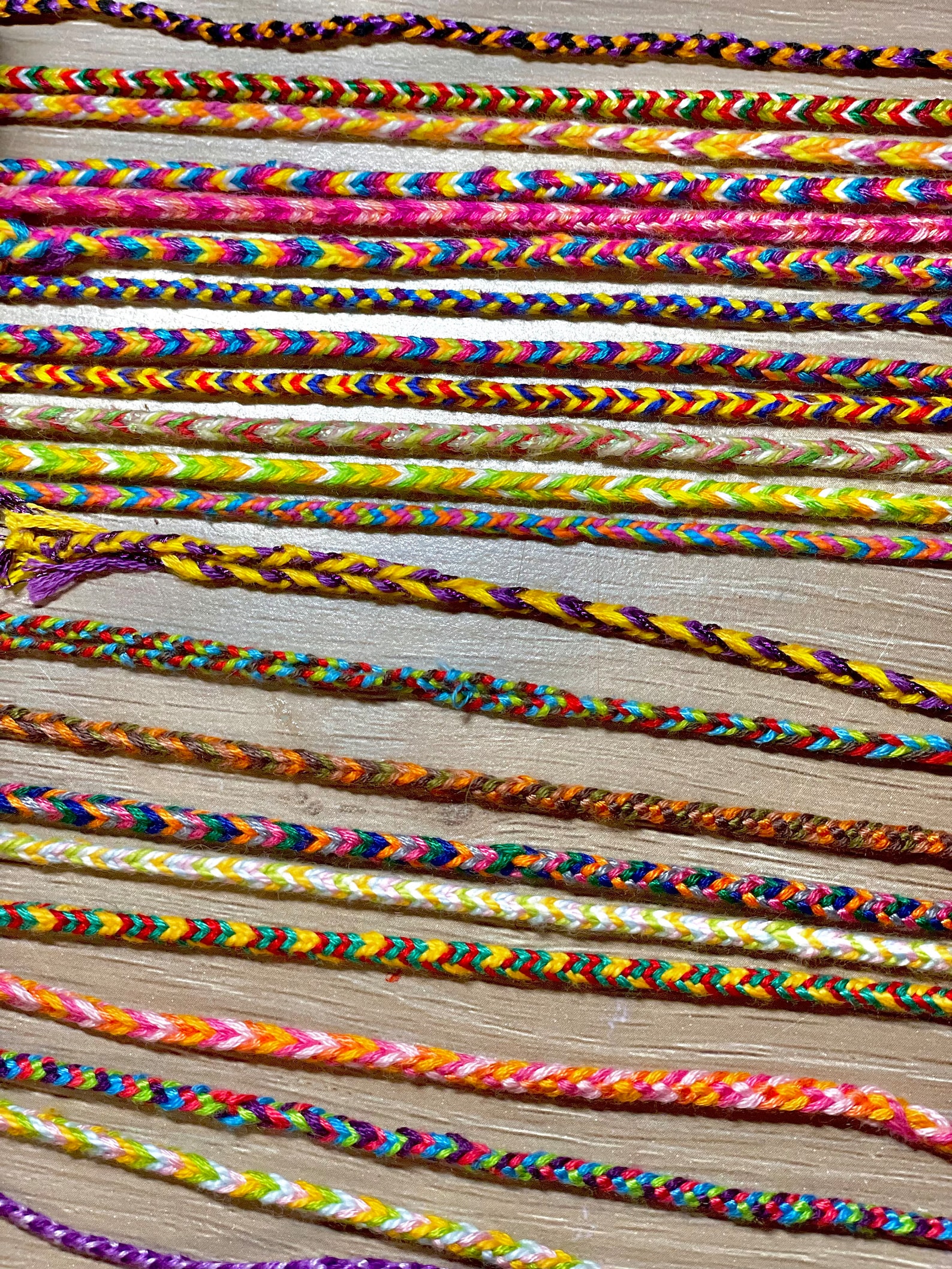 Thread Friendship Bracelets-handmade - Etsy