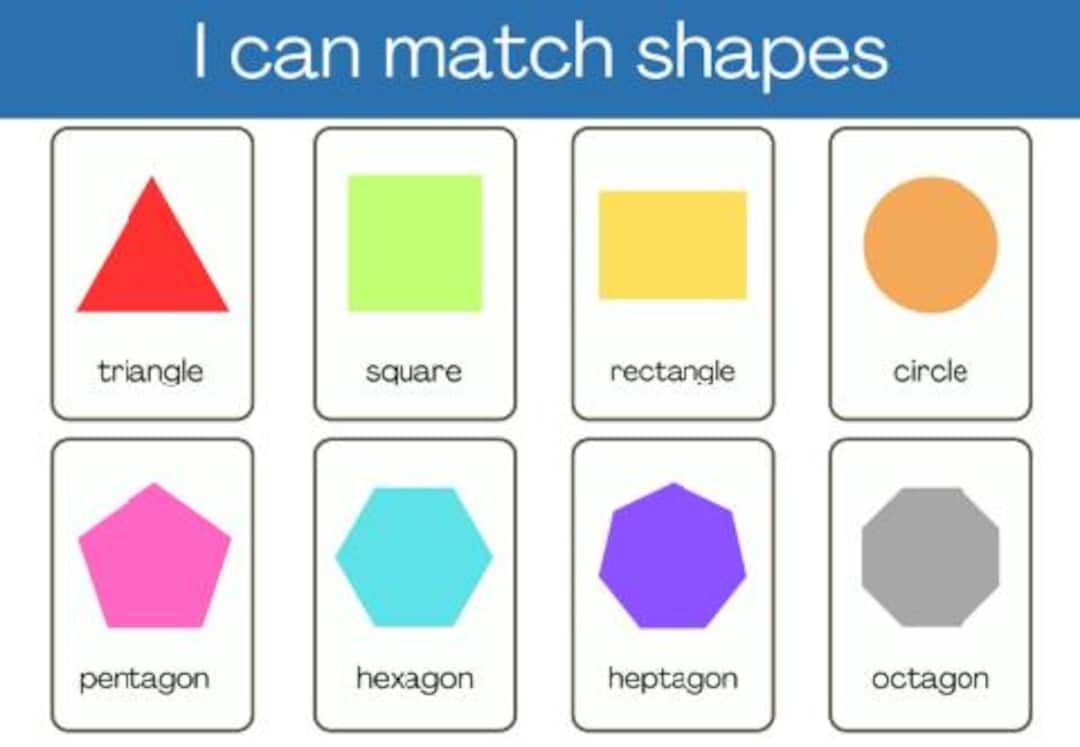 PRINTABLE Shape Matching Activity - Educational Resources for EYFS, SEN ...