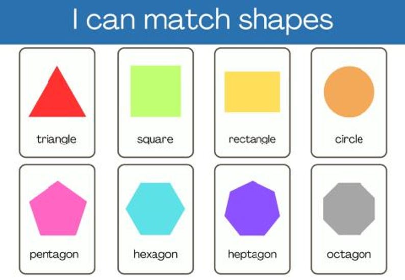 PRINTABLE Shape Matching Activity - Educational Resources for EYFS, SEN ...
