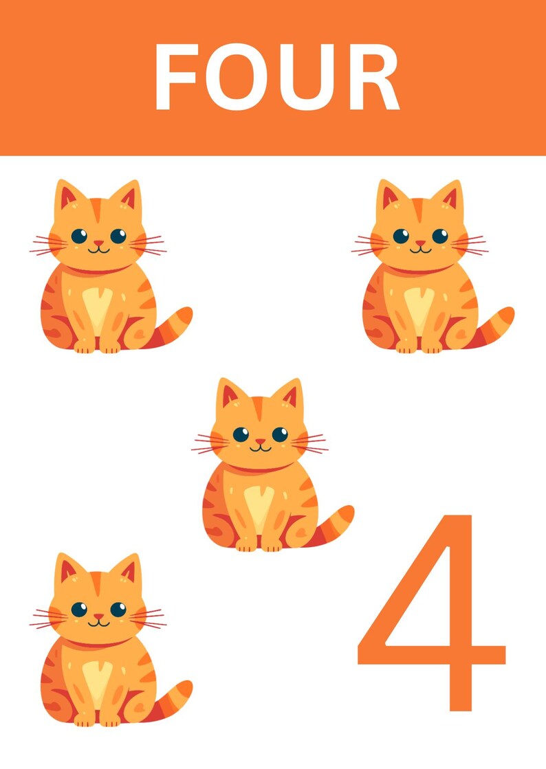 PRINTABLE Number Flashcards - 1 to 10 - Educational Resources for EYFS ...