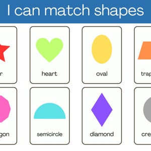 PRINTABLE Shape Matching Activity - Educational Resources for EYFS, SEN ...