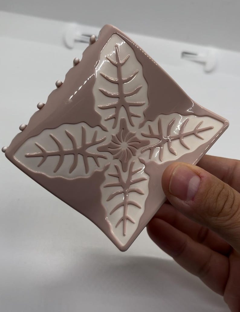 Pink Kalo Hawaiian Quilt Hair Clip - Etsy