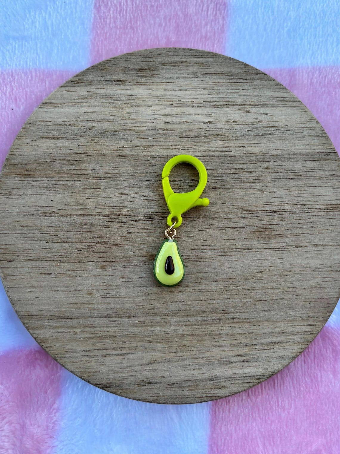 Avocado Charm Stitch Marker, Crochet Progress Keeper - Etsy