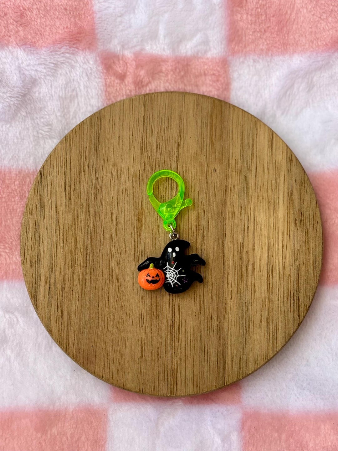 Ghost Stitch Marker, Cute Stitch Markers, Halloween Charm , Stitch ...