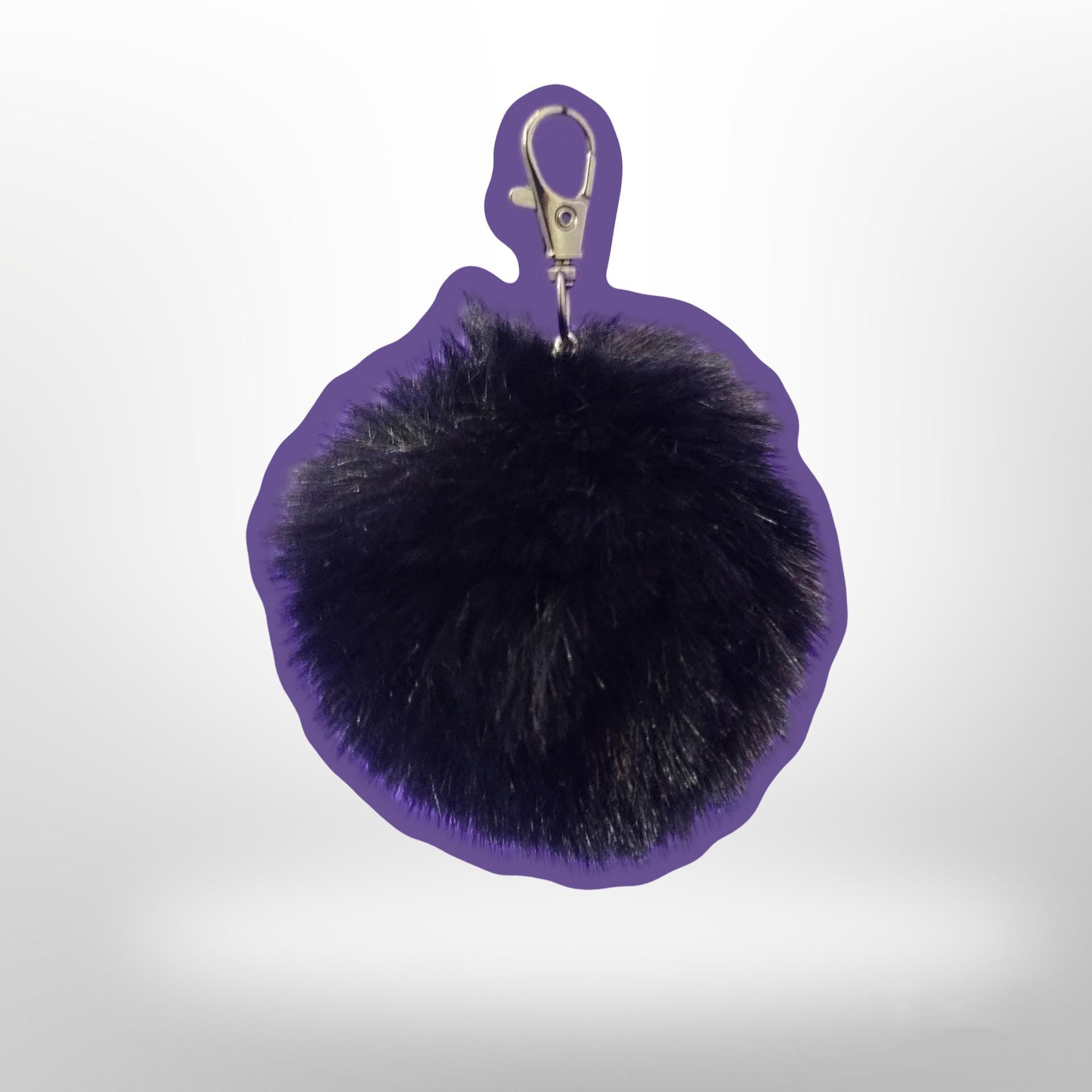 Bunny Tail Accessory /faux Fur Keychain / Pom Pom / Lobster Clip ...