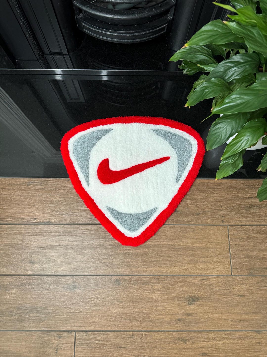 Custom Vintage Nike Football Logo Rug - Etsy