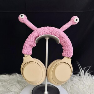 Crochet Snail Headphone Cover: Kawaii Airpods Max/sony Accessory - Etsy