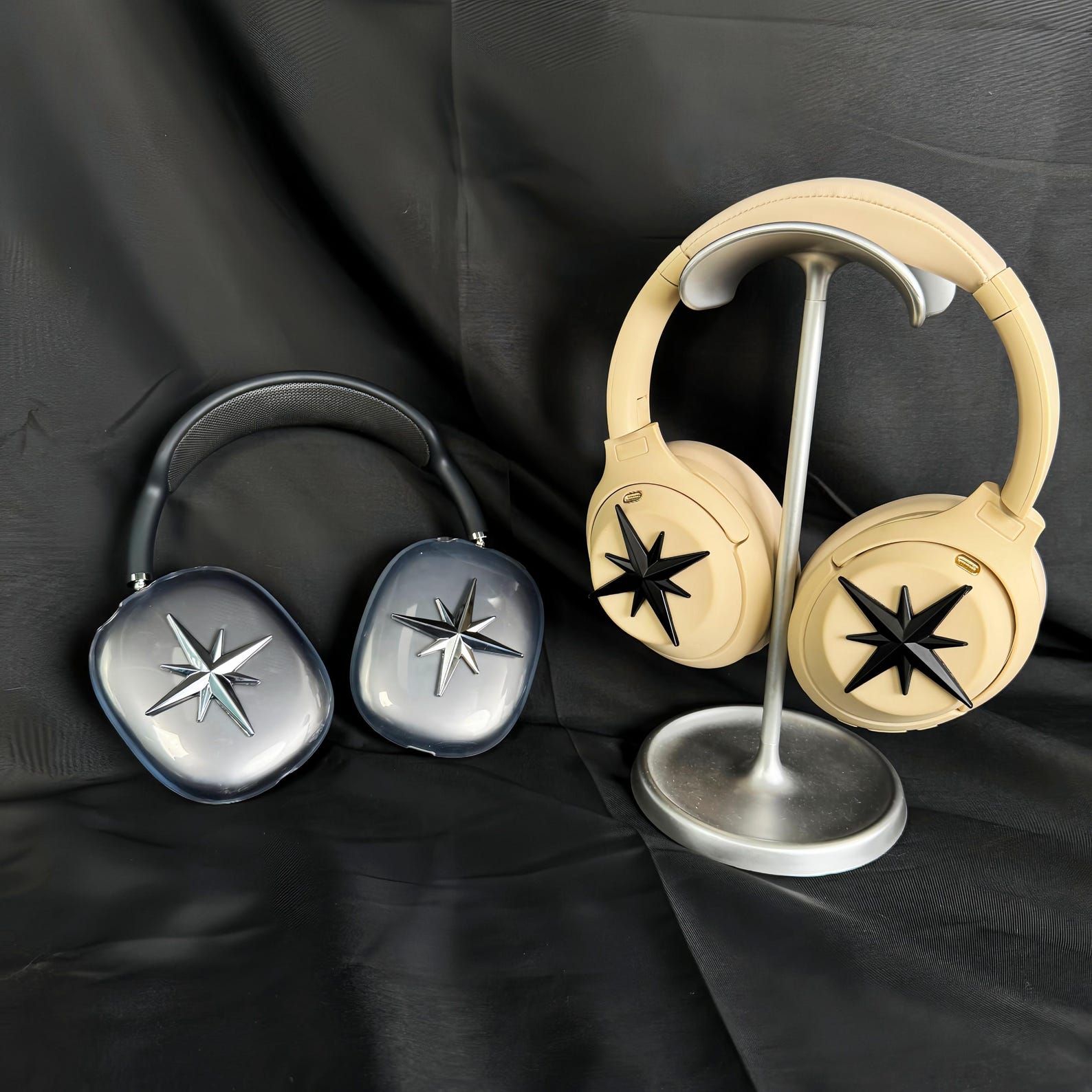 Cyberpunk Star Headphone Attachment: Y2K Airpods Max Decor - Etsy