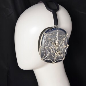 Handmade Spider Web Airpods Max Covers: Gothic Horror Accessory - Etsy