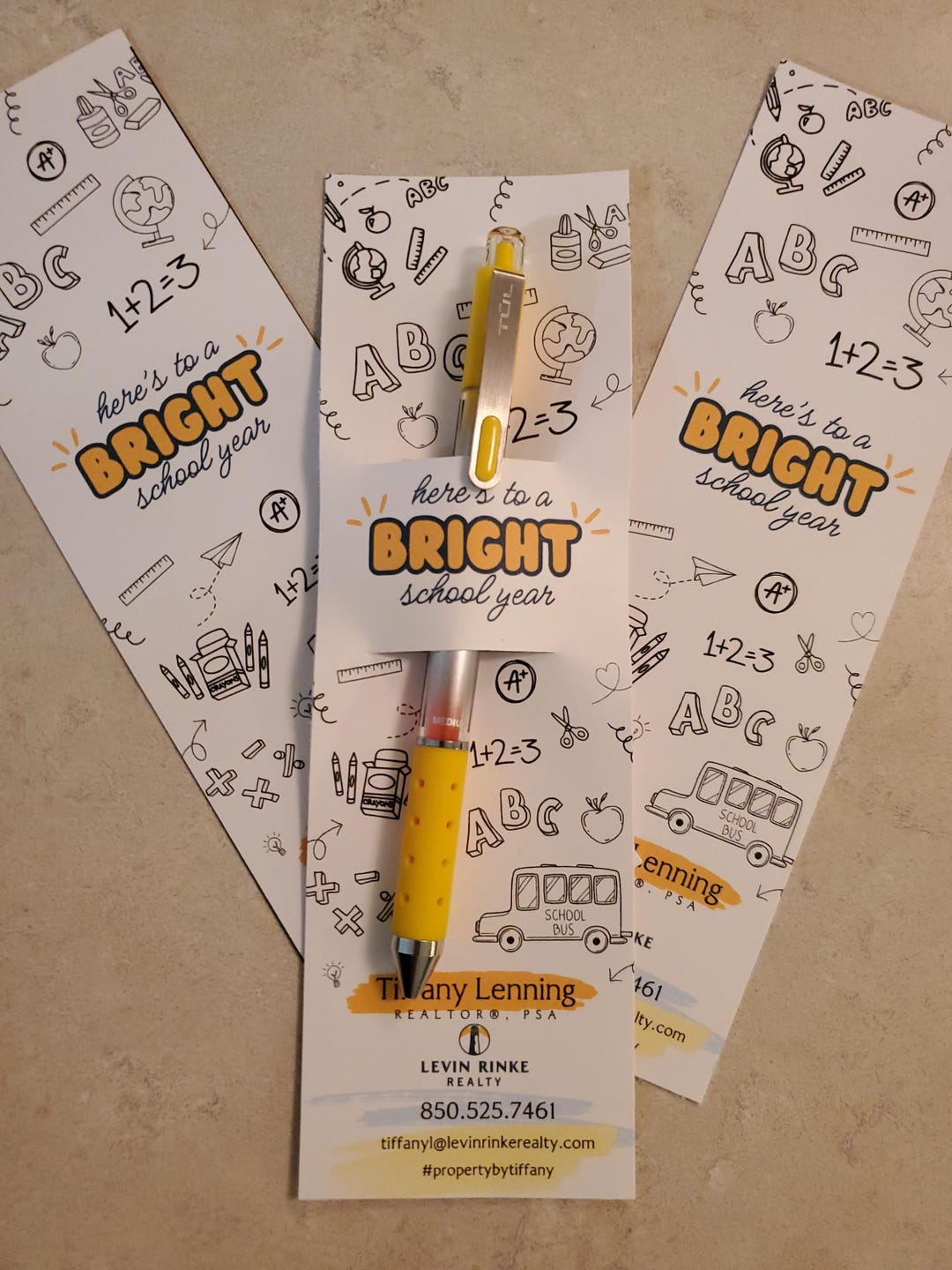 Realtor Back to School Highlighter Pop-by - Etsy