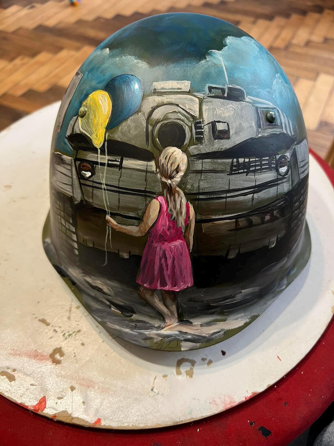 08. Russian Soldier's Helmet, the Trophy From War in Ukraine ...