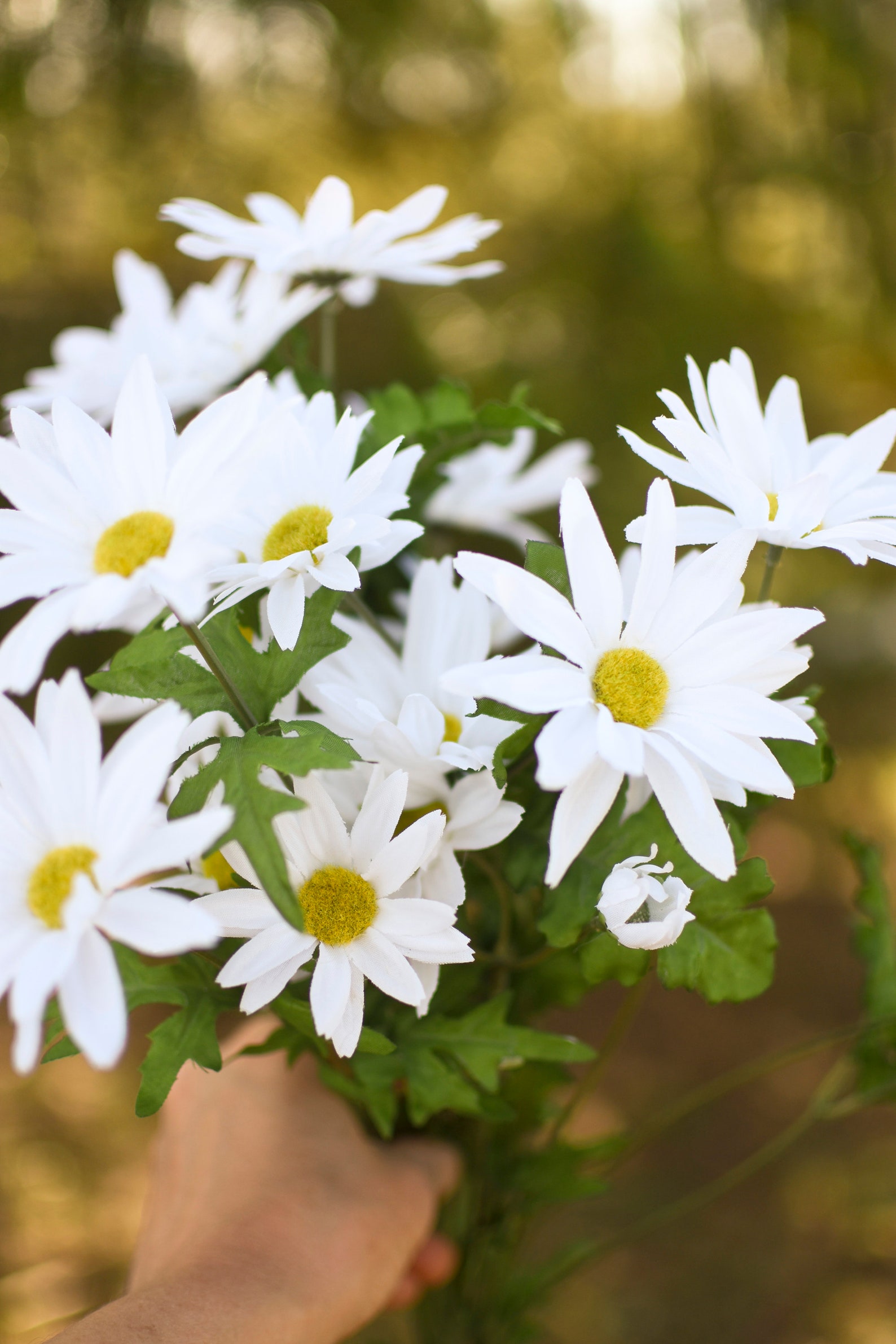 Silk Daisy Bouquet Mother's Day Flowers White Daisy | Etsy