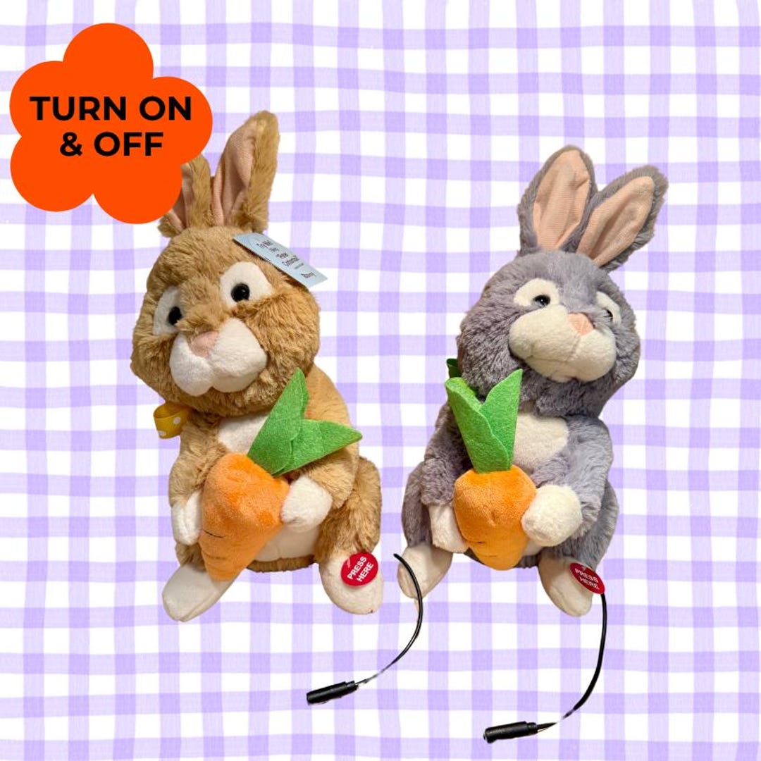 Switch Adapted Singing Peter Cottontail Plush - Etsy