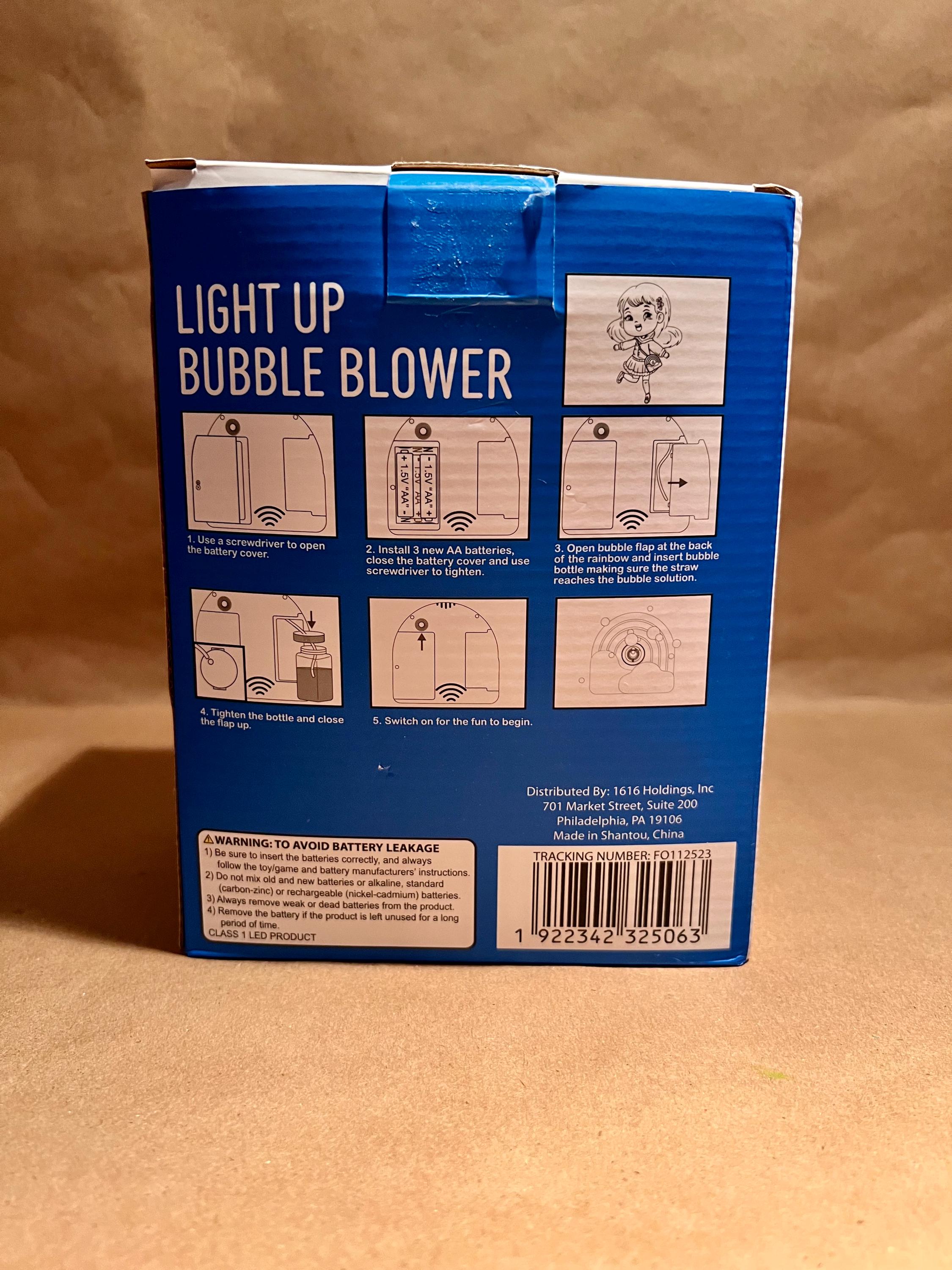 Switch Adapted Light up Rainbow Bubble Blower - Etsy