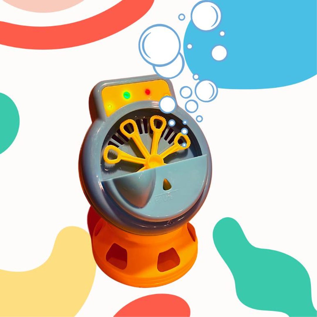 Switch Adapted Light up Bubble Blower - Etsy