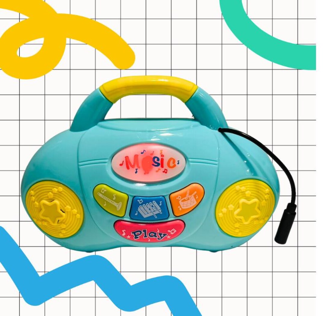 Switch Adapted Musical Boombox Toy - Etsy