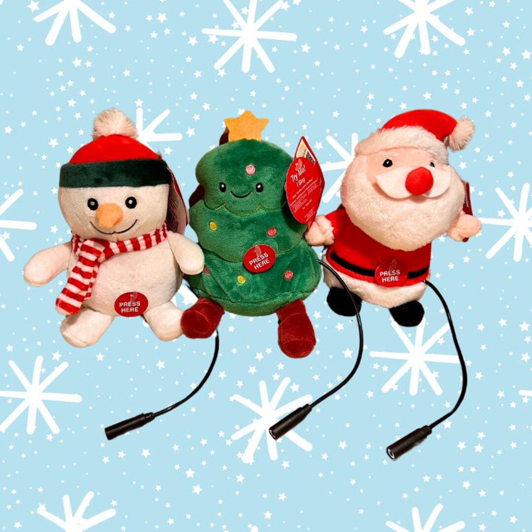 Switch Adapted Christmas Singing Plush - Etsy