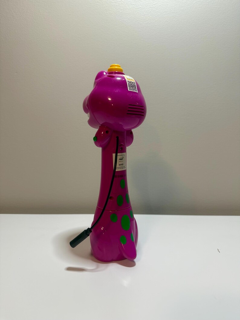 Switch Adapted Barney Musical Light up Bubble Blower Wand - Etsy