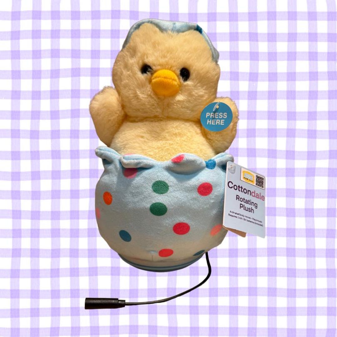 Switch Adapted Rotating Chick Plush - Etsy