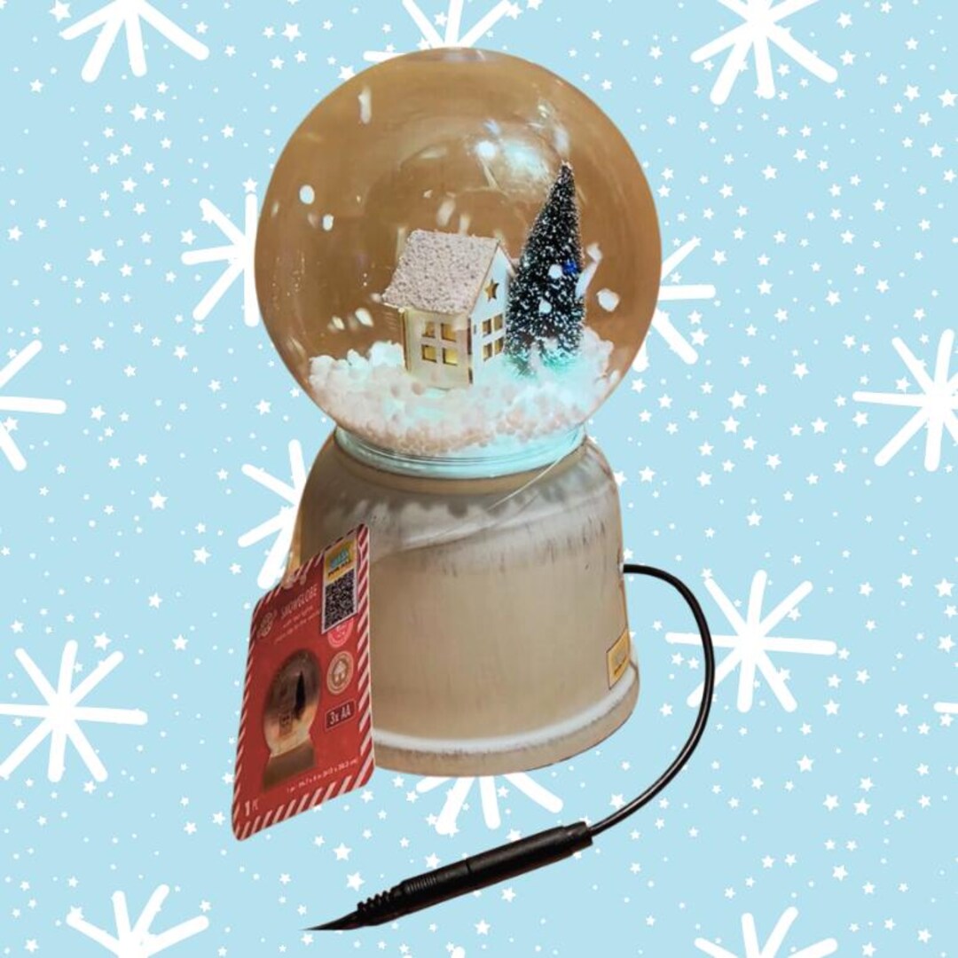 Switch Adapted Light up Musical Snow Globe - Etsy